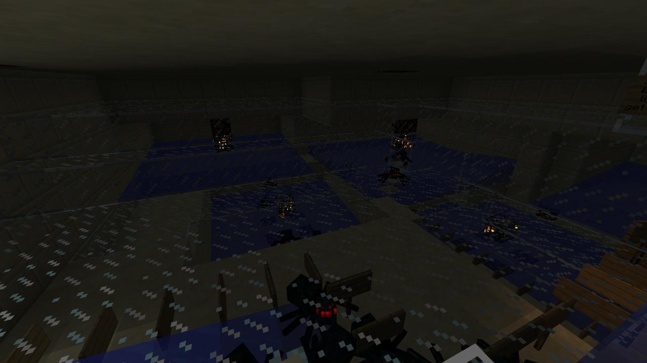 9x Cave Spider Spawner XP Farm Minecraft Map