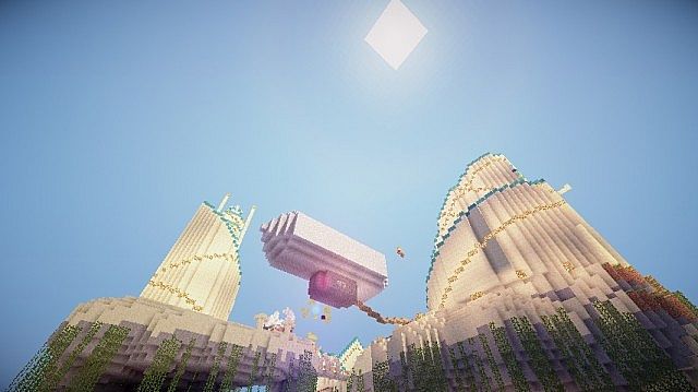 The Heaven Spawn Minecraft Map
