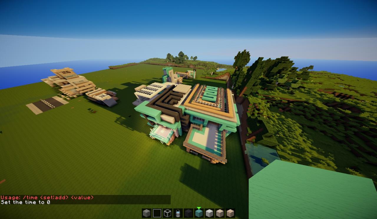 Modern Mansion Minecraft Map