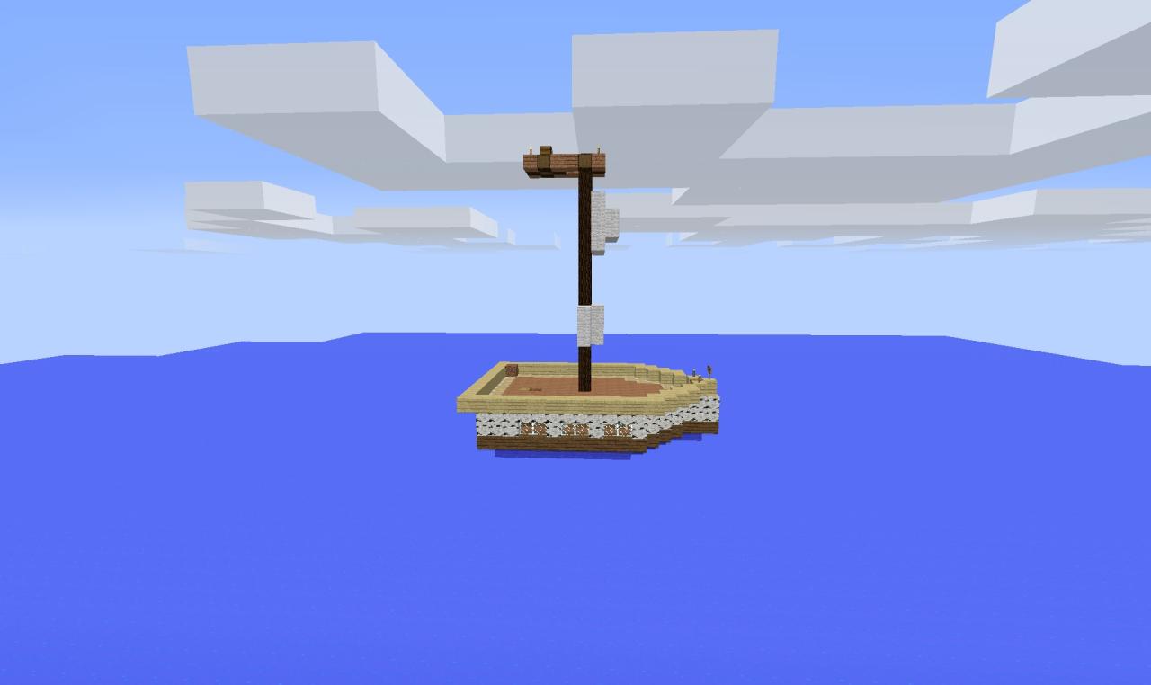 Ship Survival Minecraft Map