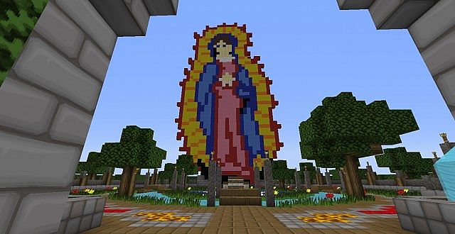 Lady of Guadalupe Minecraft Map