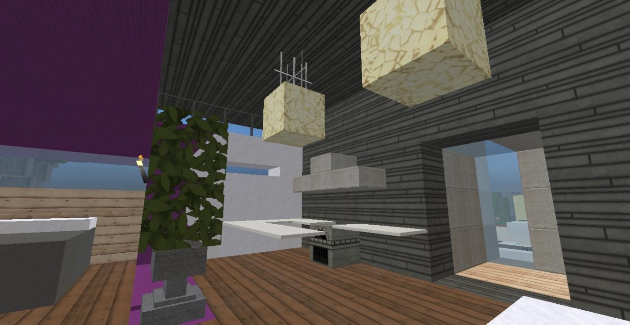 "Cubic" A small Minimal home Minecraft Map