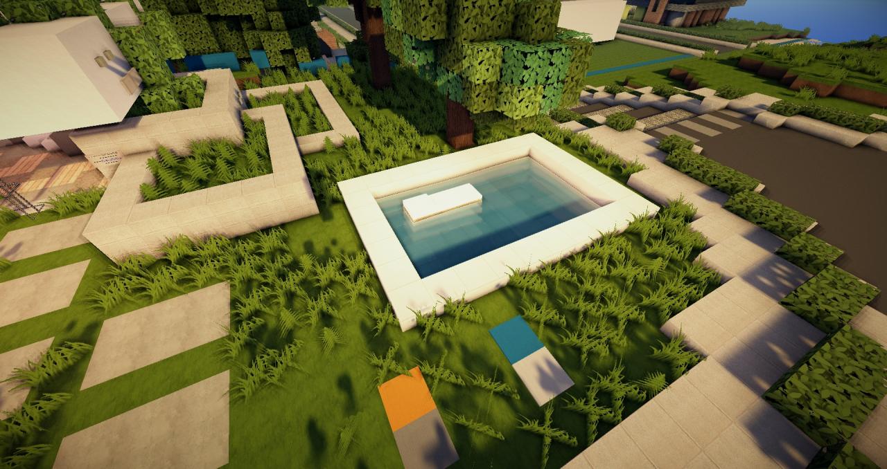 - Ground - [WoA] Modern House (PopReel) Minecraft Map