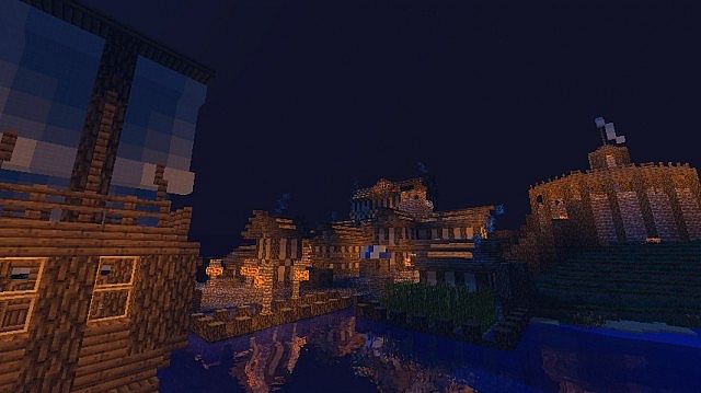 Coudersport (medieval port) (UPDATED with a Thieves Den) Minecraft Map