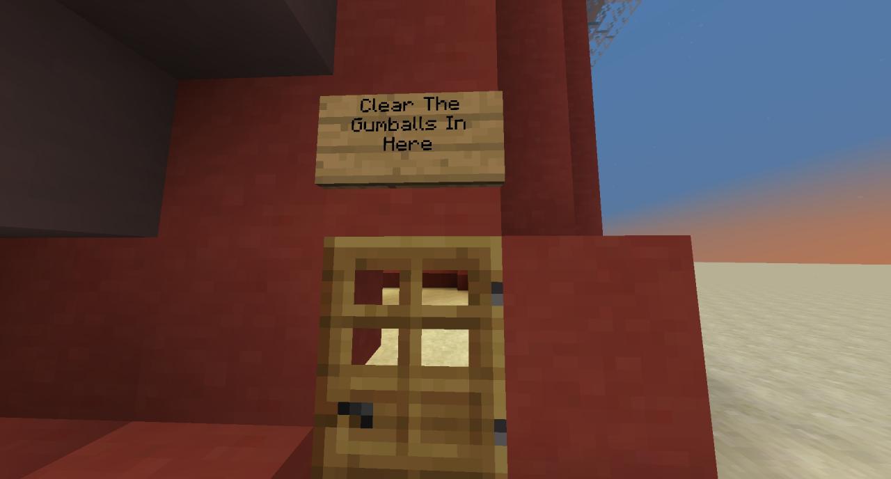 Working Gumball Machine Minecraft Map