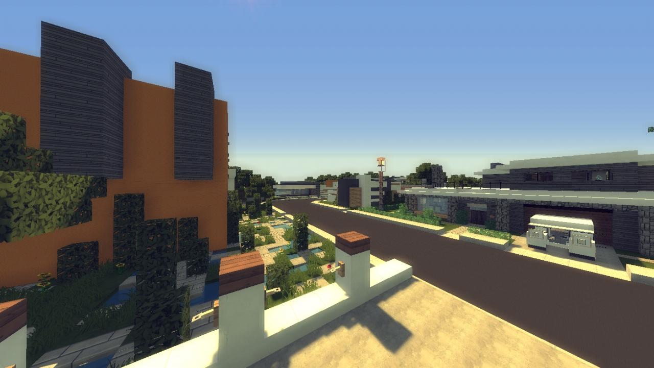 Lintu Craft Modern City Minecraft Map