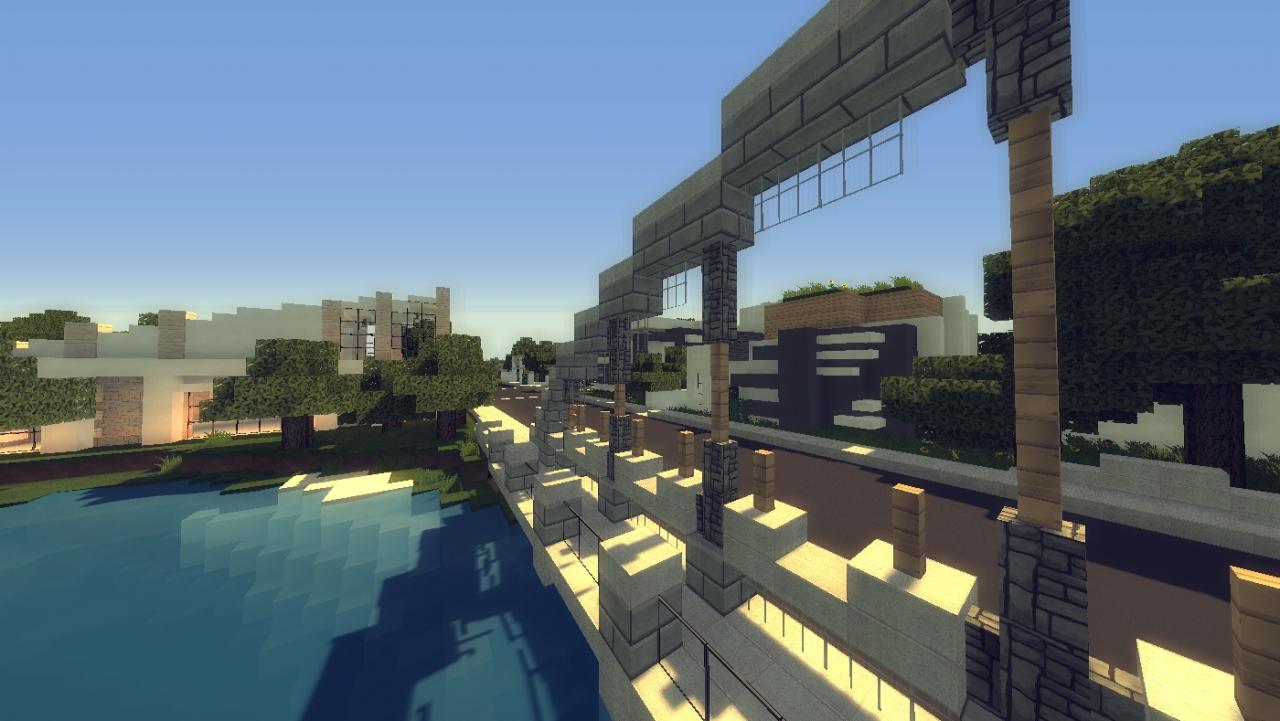 Lintu Craft Modern City Minecraft Map