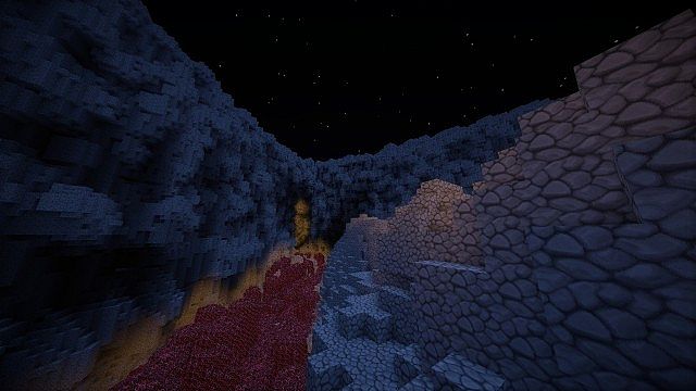 New Canyon Build, With Castle, and Spawn Area for Servers Minecraft Map