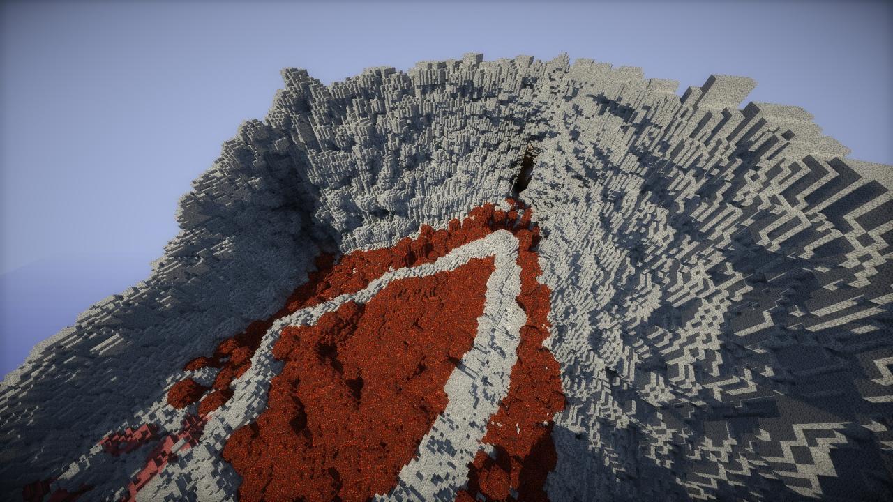 New Canyon Build, With Castle, and Spawn Area for Servers Minecraft Map