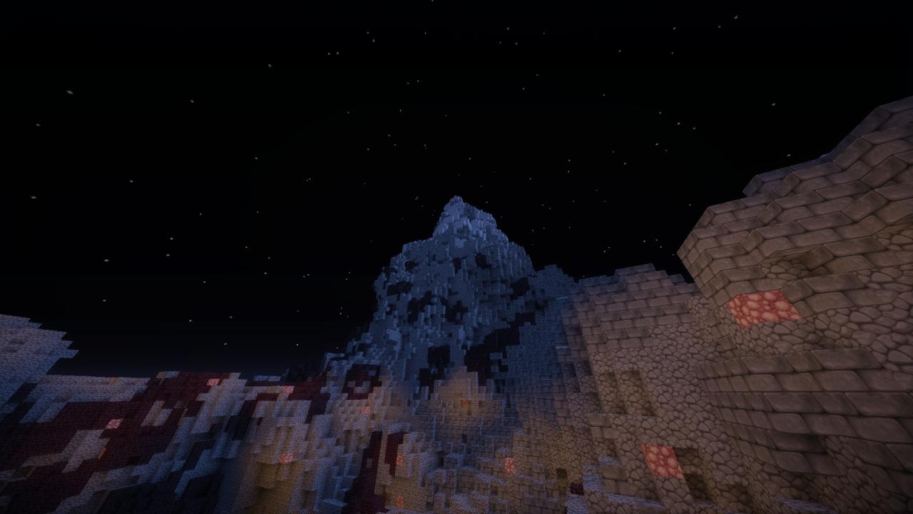 New Canyon Build, With Castle, and Spawn Area for Servers Minecraft Map