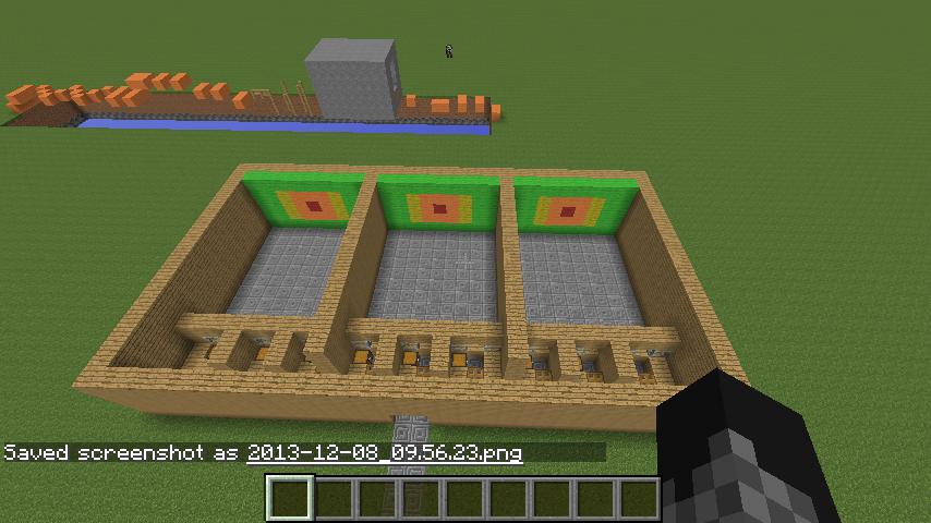 Flat World With Random Creations Minecraft Map