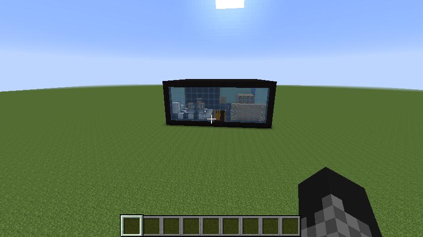 Glass Cube Home Minecraft Map