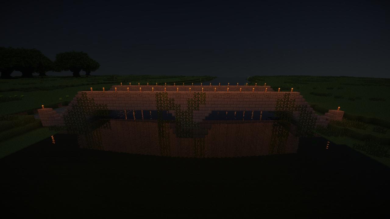 Simple Medieval Bridge Minecraft Map