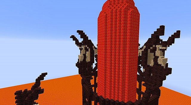 Fire Castle Minecraft Map
