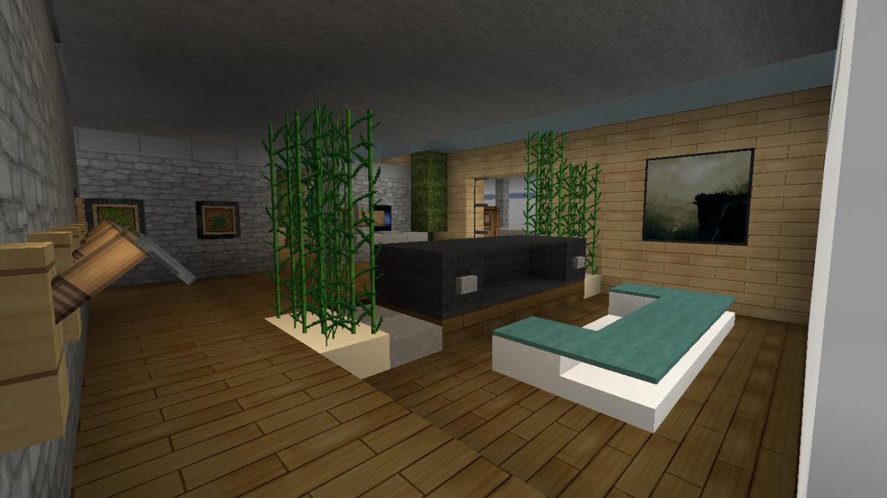 "Curl" A Modern Home Minecraft Map