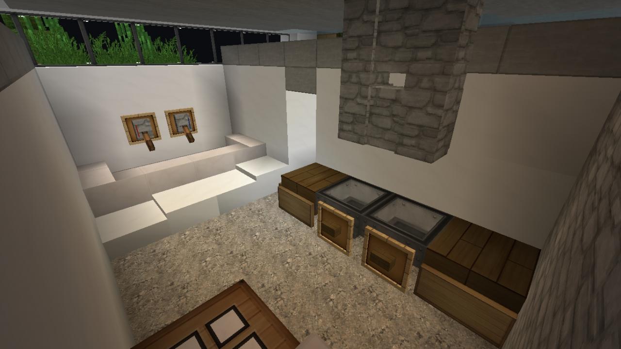 "Curl" A Modern Home Minecraft Map