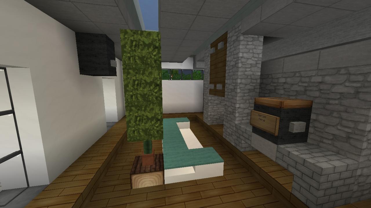 "Curl" A Modern Home Minecraft Map