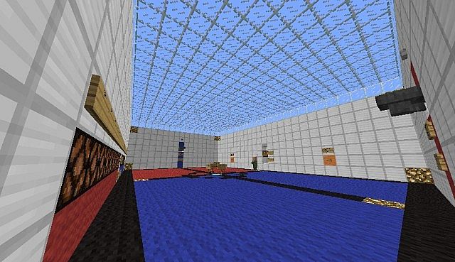 BasketBall Mini-Game!!!! Minecraft Map