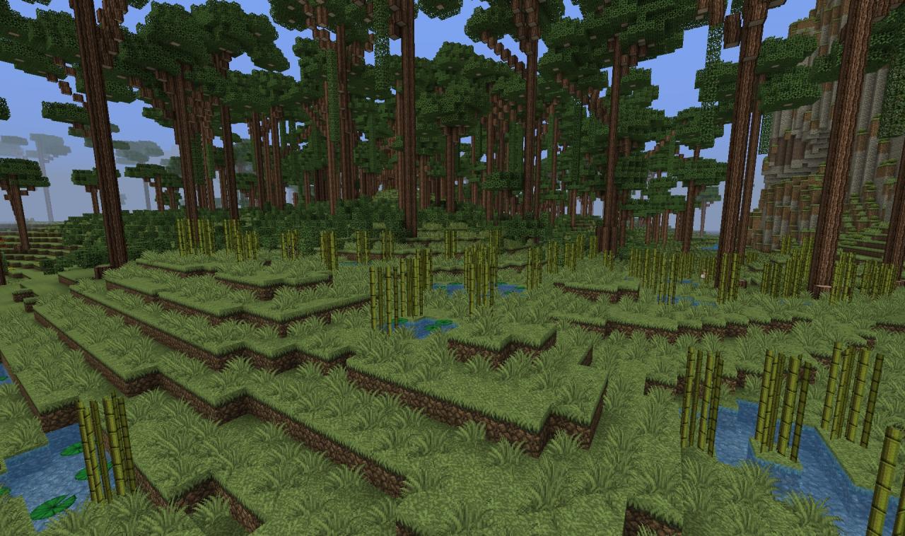 Rainforest Valley survival games Minecraft Map