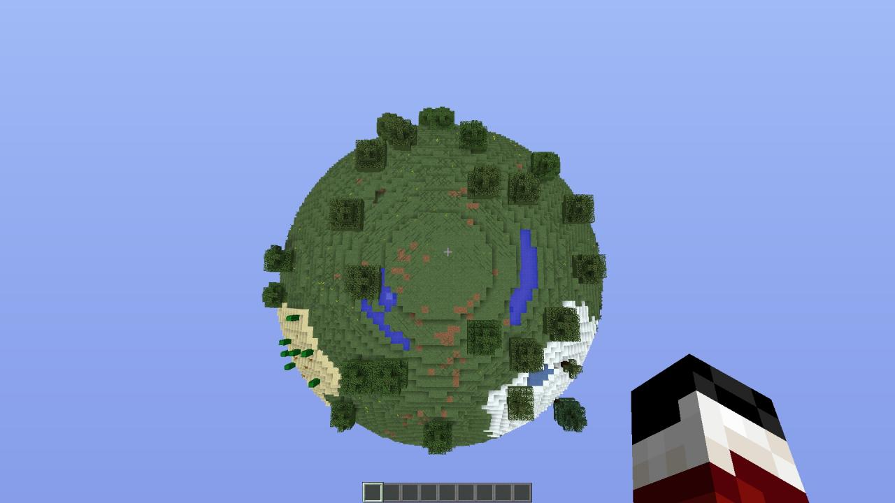 Earth Survival - Planet in Minecraft Minecraft Map