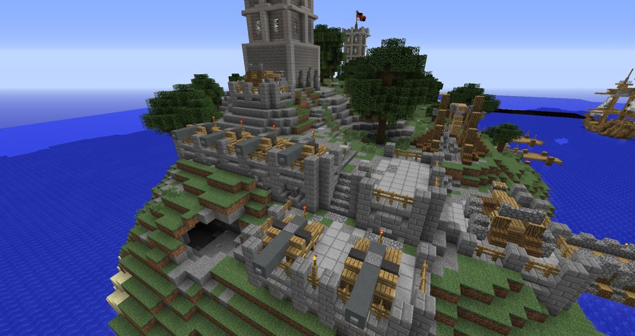 Fort Raymond - A Medieval Castle Minecraft Map