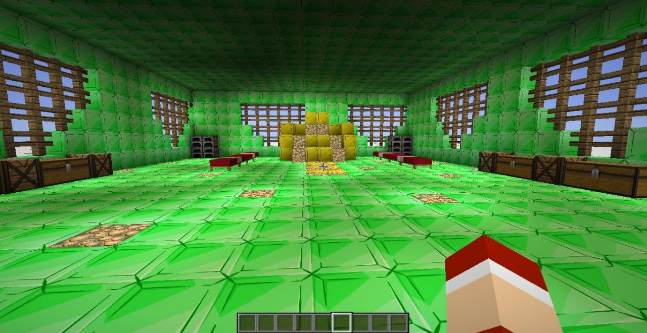 Emerald castle Minecraft Map