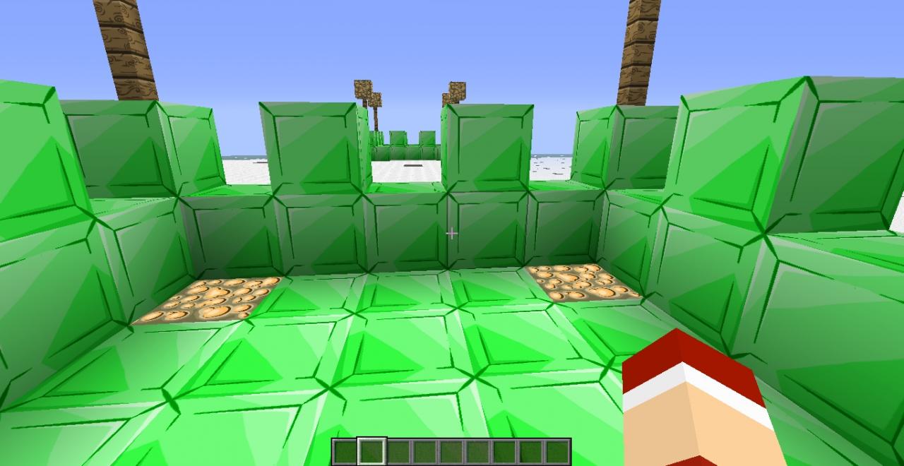 Emerald castle Minecraft Map