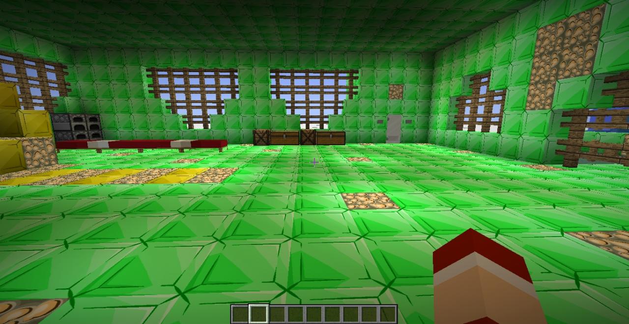 Emerald castle Minecraft Map