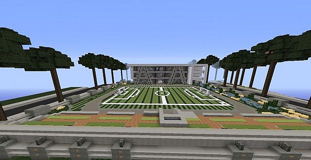 WOK first modern high school!! Minecraft Map
