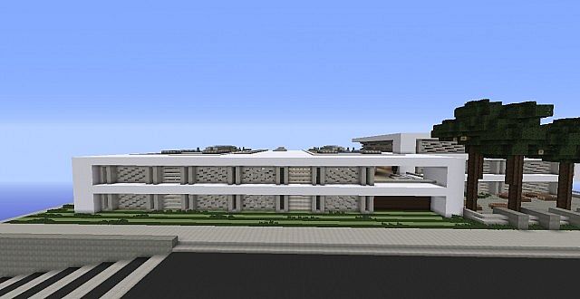 WOK first modern high school!! Minecraft Project