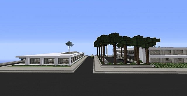 WOK first modern high school!! Minecraft Map