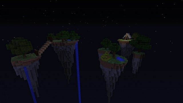 Floating Island Build Pack Minecraft Map
