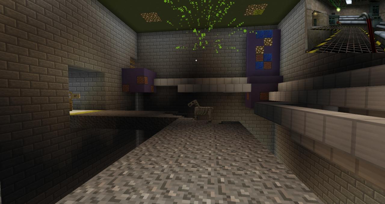 Half-Life campaign recreated and playable Minecraft Map