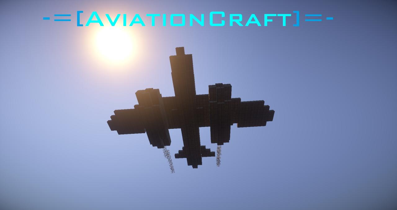 -=[AviationCraft]=- -=[Airplane Showcase]=- Minecraft Server