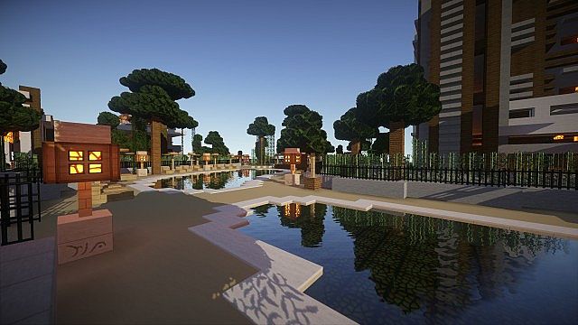 | MIRRORS | Modern Resort Project [ 1.2 ] Minecraft Map