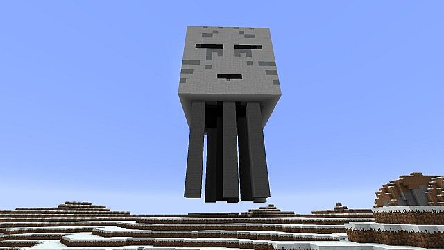 5th December - Ghast Statue Minecraft Project
