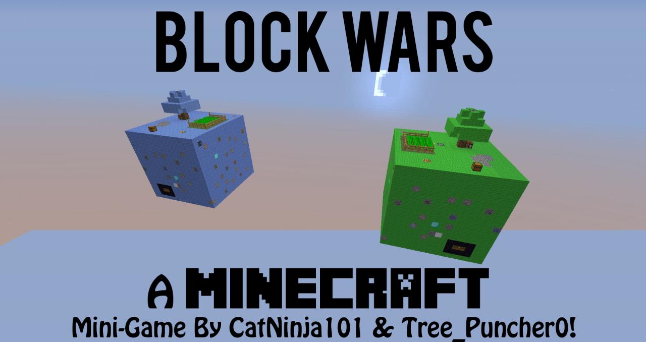 Block Wars - A PvP mini-game! Minecraft Map