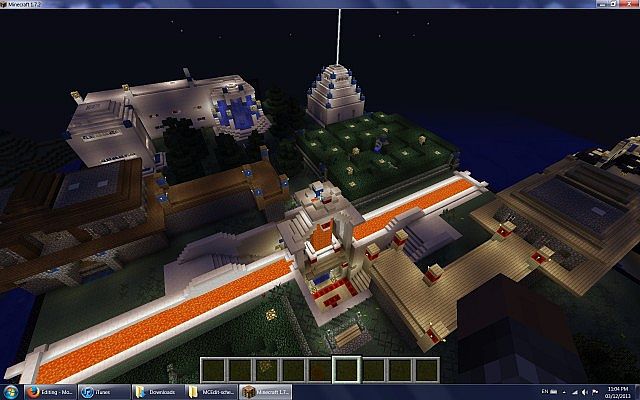 Small CTF Arena Minecraft Map