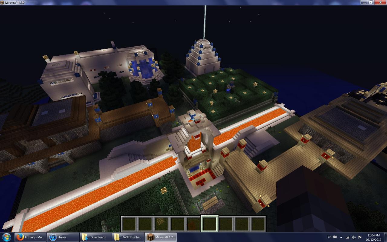 Small CTF Arena Minecraft Map
