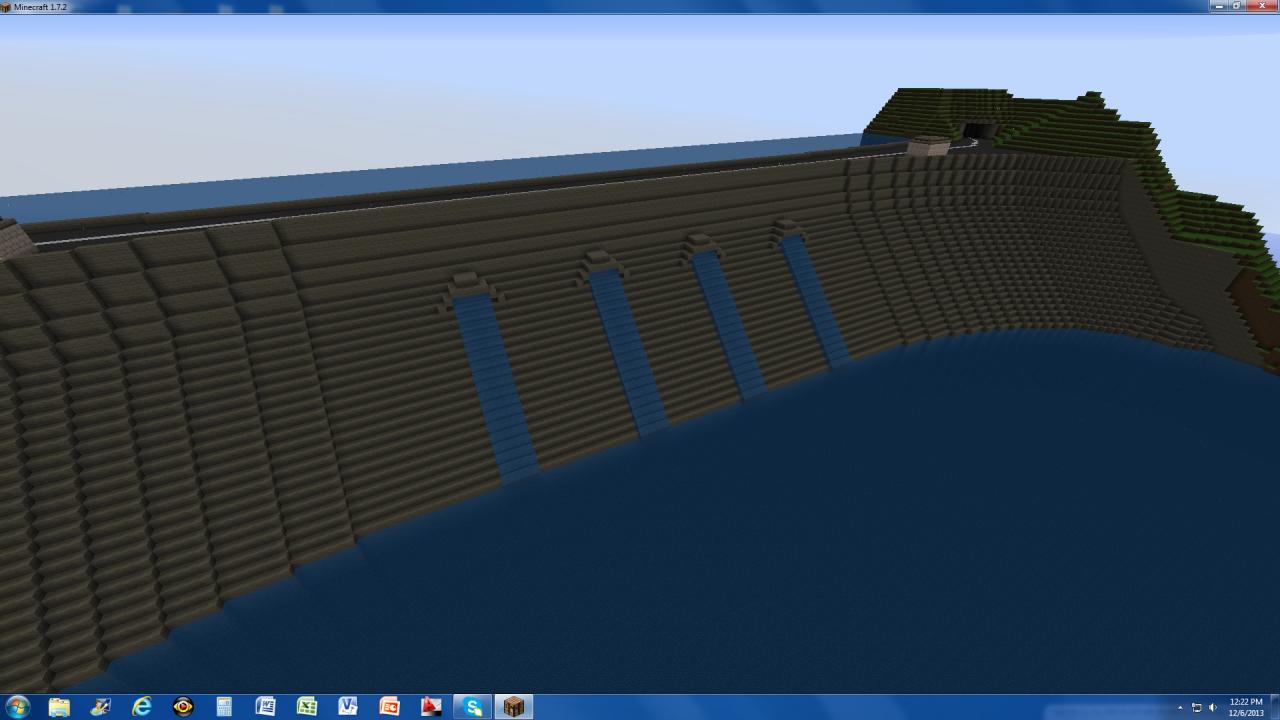 Taste's Dam Minecraft Map