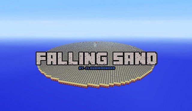 Falling Sand A Minigame By: CloudiamondHD Minecraft Map