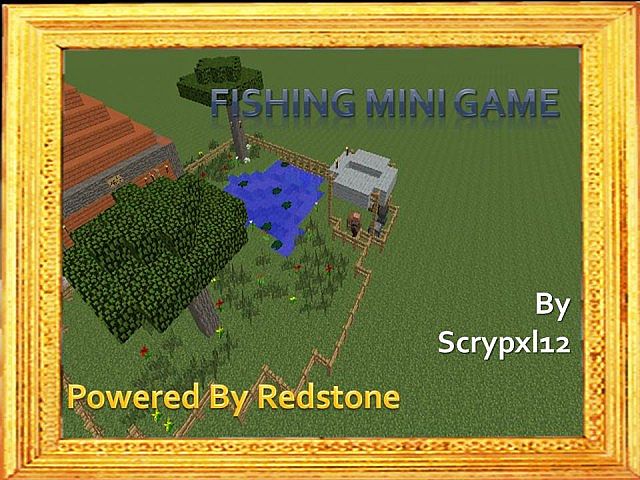 Fishing Mini Game Minecraft Map