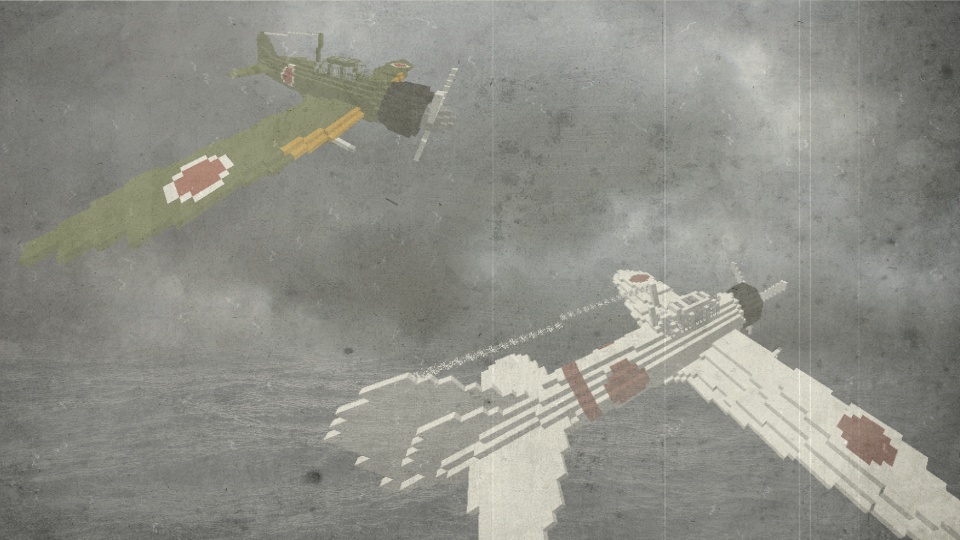 Mitsubishi A6M Zero Minecraft Map
