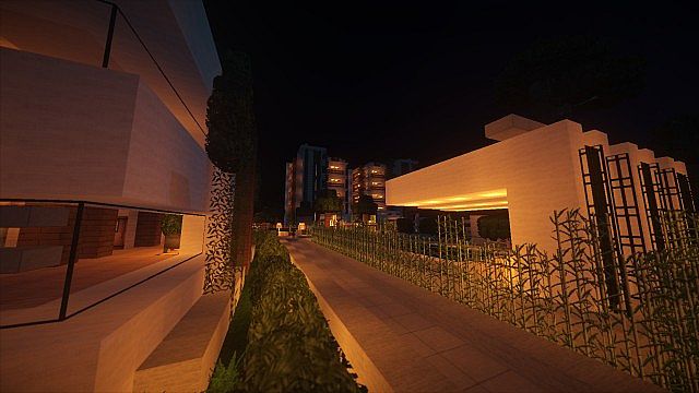 | MIRRORS | Modern Resort Project [ 1.2 ] Minecraft Map