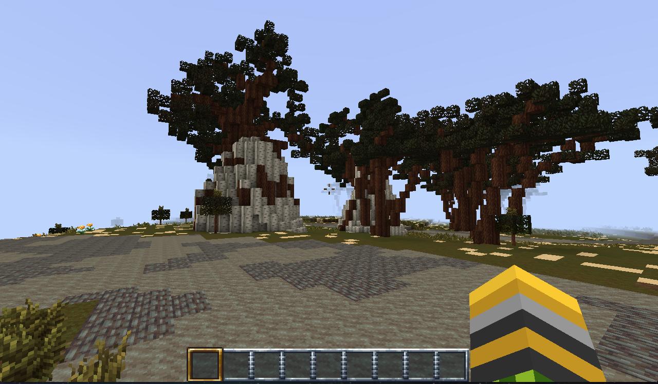 Savannah Track Minecraft Map