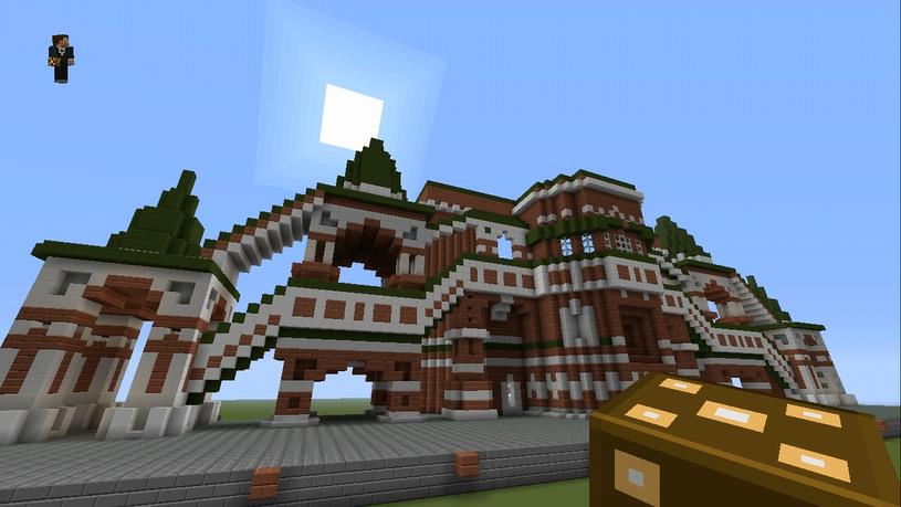 Building on the Xbox Minecraft Map