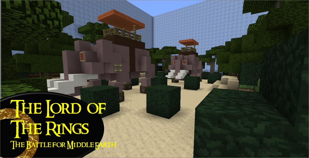 Lord of the Rings [Adventure map][1.7][Finished] Minecraft Map