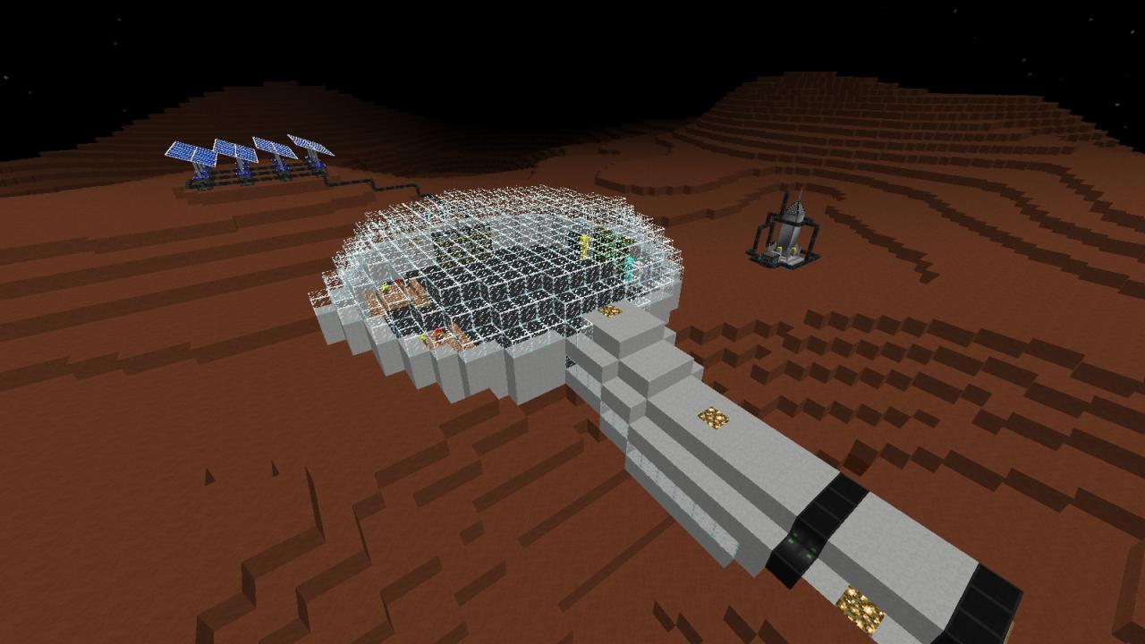 Mars Project(MODS INCLUDED!!) Minecraft Map