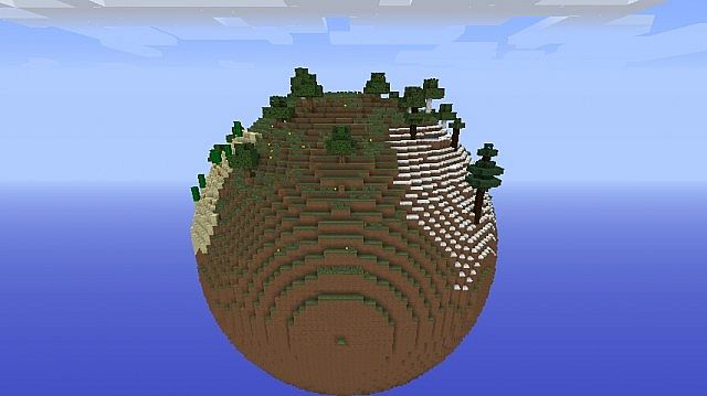 Earth Survival - Planet in Minecraft Minecraft Map