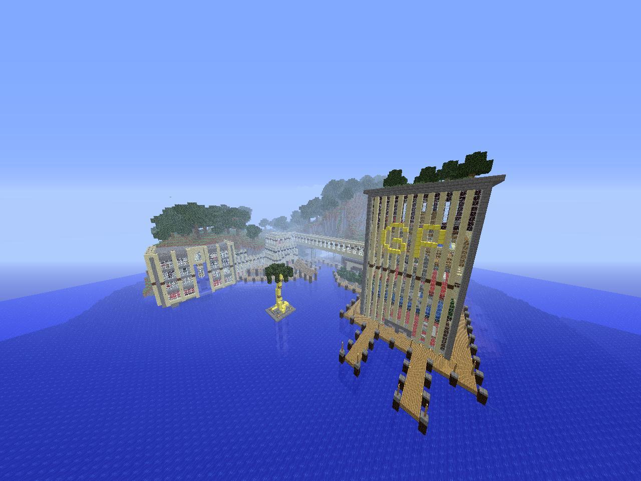 MineCraft Hunger Games Map: BeachResort Minecraft Map